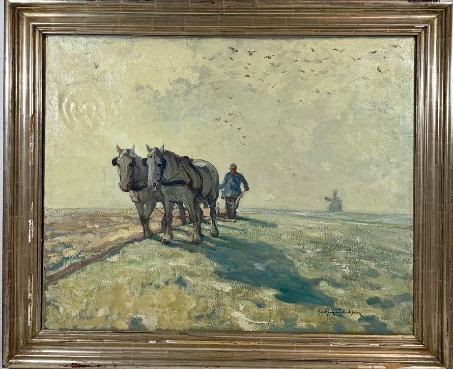 Carl KAYSER-EICHBERG (1873-1964) grosses Gemälde (Gebraucht) in Root ...