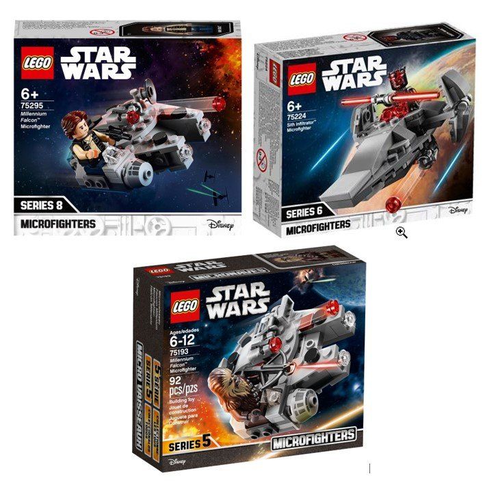 LEGO Star Wars - SET - Microfighter - 75295 - 75193 - 75224 (Gebraucht ...
