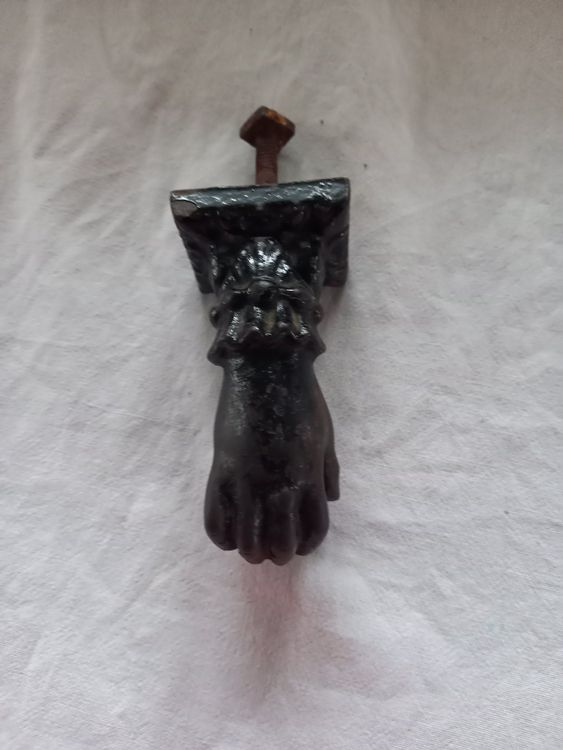 Heurtoir ancien en fonte pour porte d'entrée (D'occasion) à Rossens FR ...