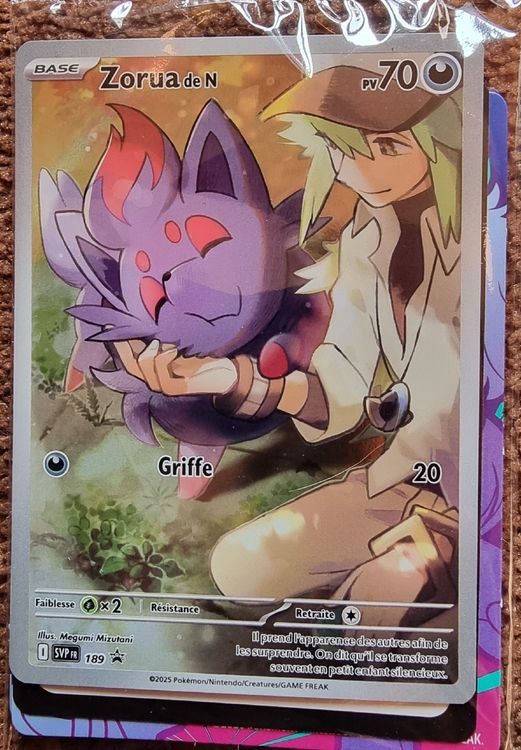 Carte Zorua de N - Pokémon - SVP FR 189 (Neu und originalverpackt) in sion für CHF 7 – mit ...