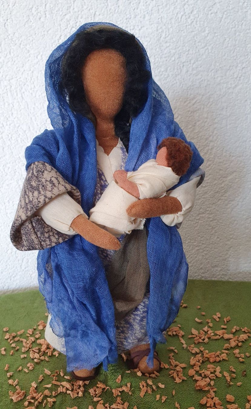 Krippenfigur Schwarzenberg: Maria mit Kind (Neu und originalverpackt) in Oberwangen b. Bern für ...