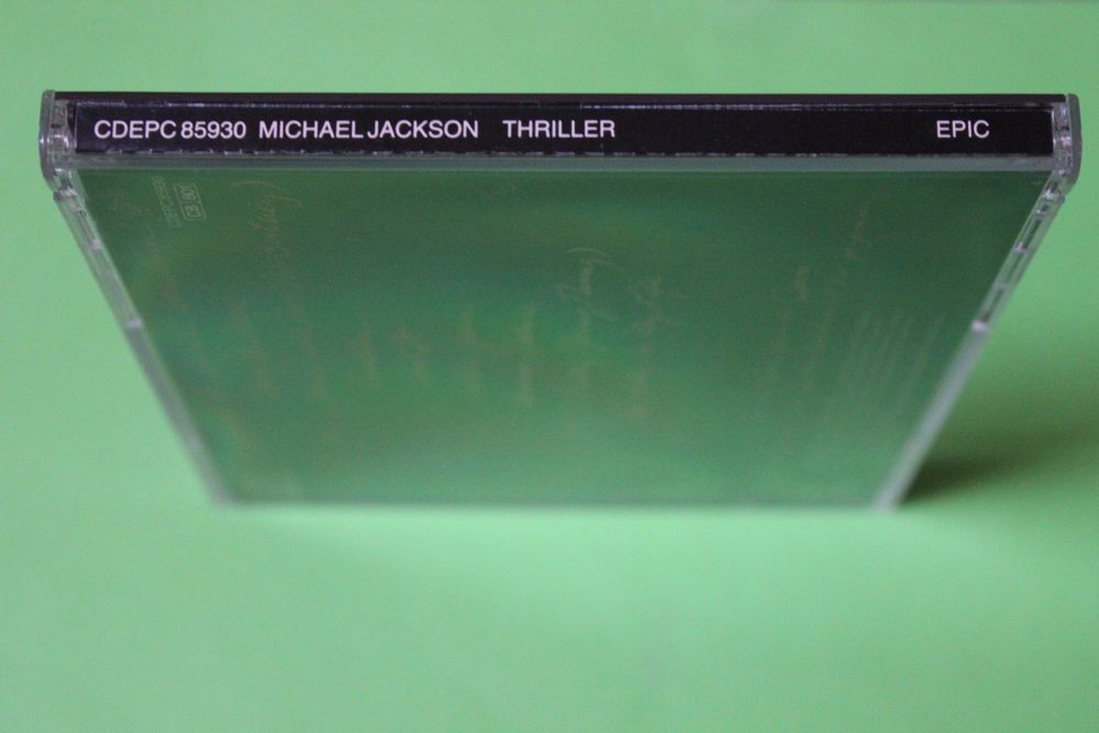 Michael Jackson - Thriller CD Made in Japan 1982 Label: EPIC (Gebraucht ...