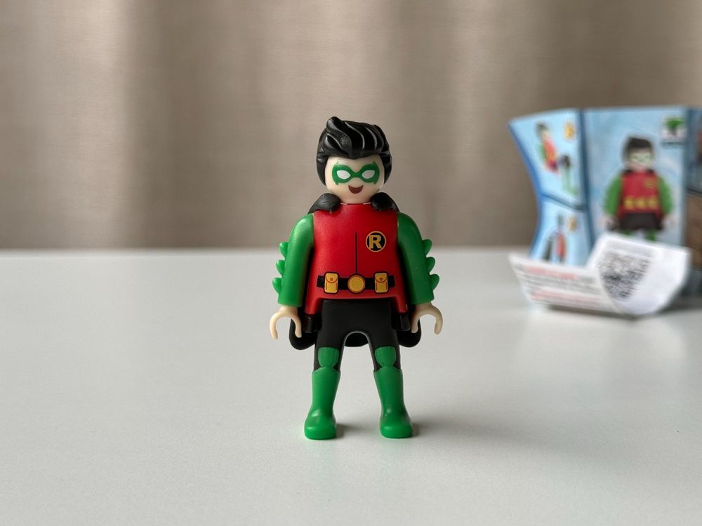 PLAYMOBIL Robin – DC comics – Kinder Surprise – Geobra (Neuf (Voir ...