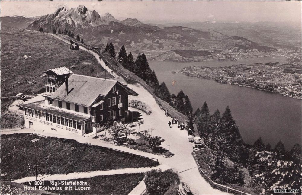 Rigi Staffelhöhe 1946 Hotel Edelweiss Mit Luzern Kaufen Auf Ricardo