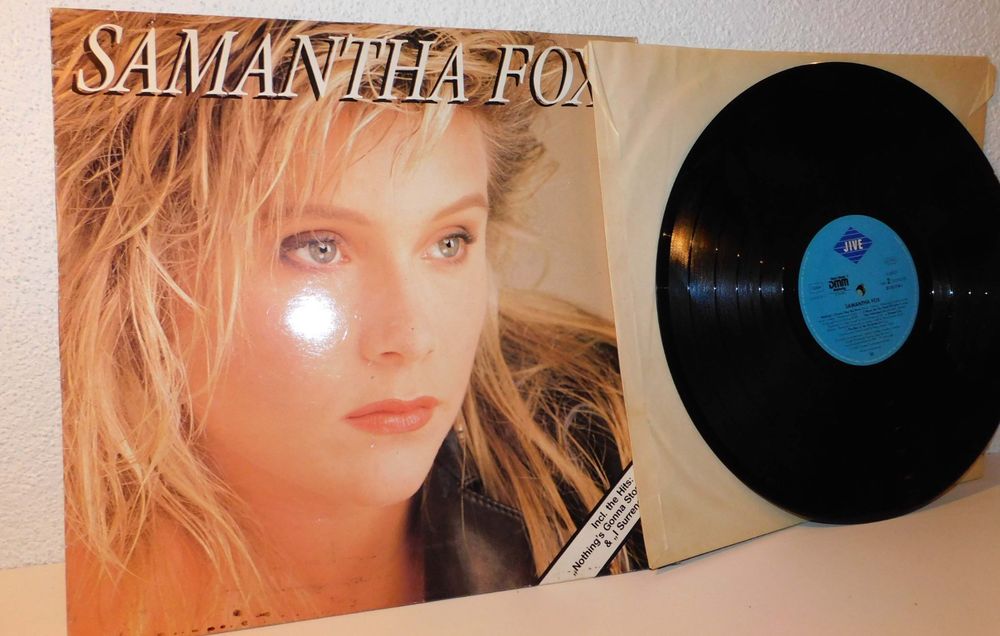 Neue Fundschätze LP Schallplatte Samantha Fox 1987 (Gebraucht) in ...