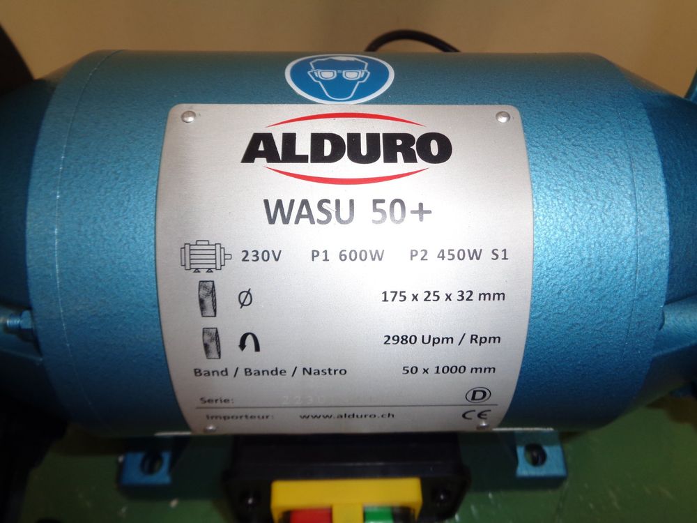 WASU Kombi-Bandschleifmaschine 50+ (Neu (gemäss Beschreibung)) in Aarwangen für CHF 425 – nur ...