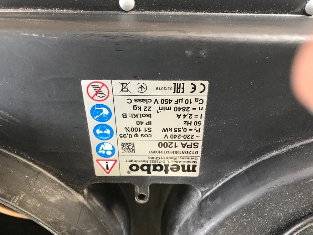 Metabo Spa 1200 Späneabsauganlage | Kaufen auf Ricardo