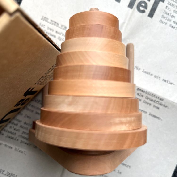 Naef Spielzeug Holz Turm von Hanoi Swiss made (Gebraucht) in Zürich für ...