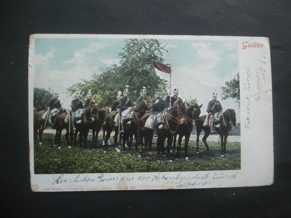 Militär - Kavallerie - Guiden -1901 | Kaufen auf Ricardo