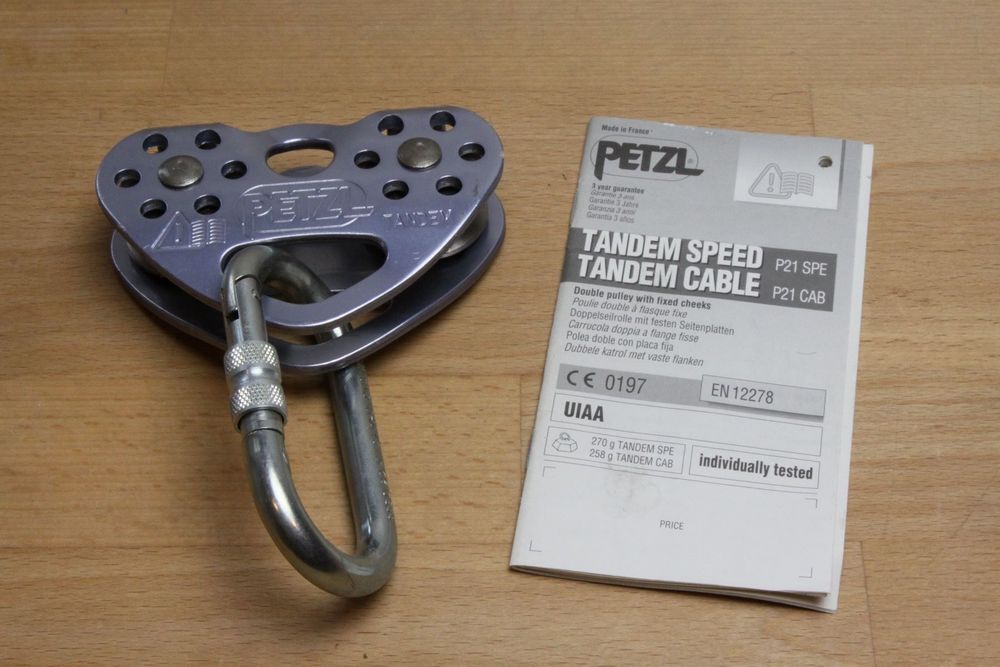 Petzl Tandem Speed – Nutzen und Spass (Neu (gemäss Beschreibung)) in ...