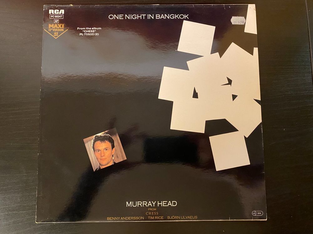 Murray Head – One Night In Bangkok [12" Single] (Gebraucht) in für CHF ...