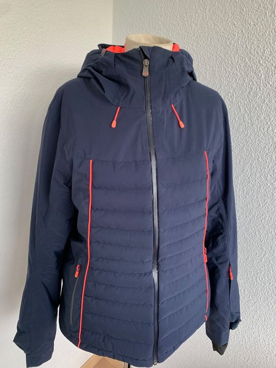 Skijacke Damen Roxy Dryflight XL blau aussen Neon pink | Kaufen auf Ricardo