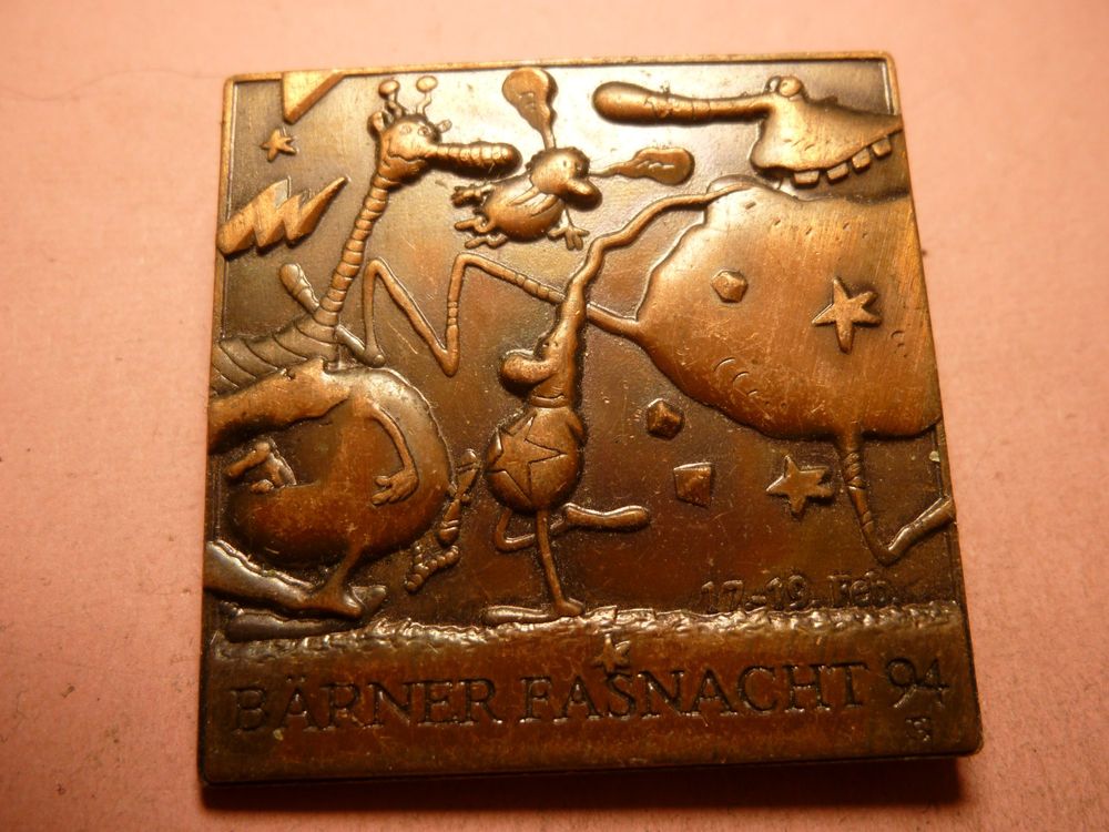 BÄRNER FASNACHT 1994 BRONZE (Gebraucht) in Ried (Muotathal) für CHF 1 ...