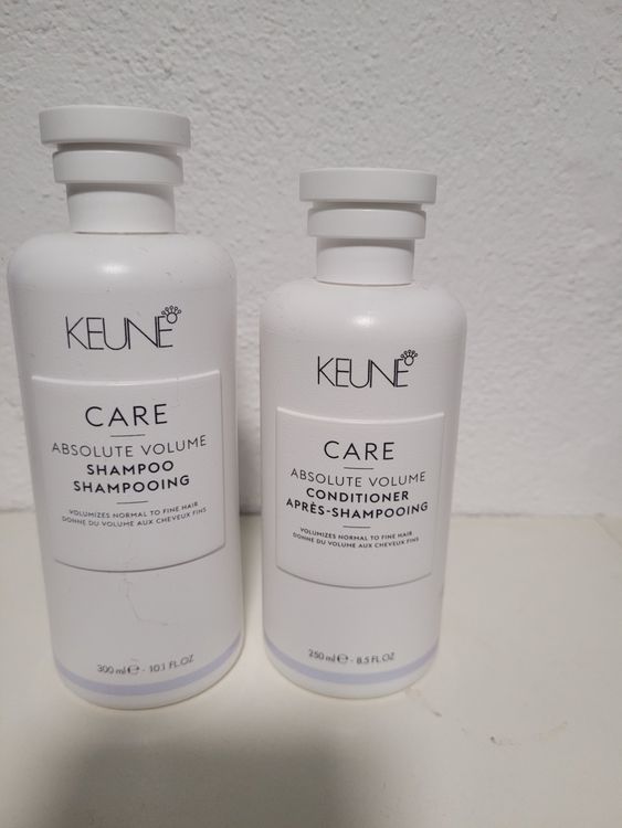 KEUNE Volumen Shampoo und Conditioner (Neu und originalverpackt) in Horriwil für CHF 15 – mit ...