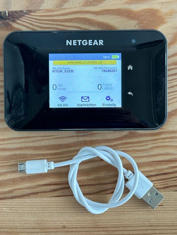 Netgear AirCard 810 Mobile Hotspot 4G LTE WLAN mit antenna (Gebraucht ...
