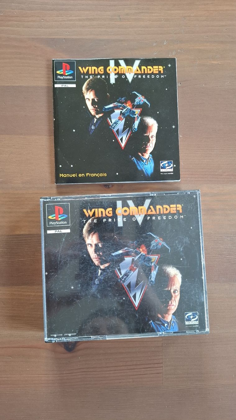 Wing Commander IV : Le Prix de la Liberté - PS1, Complet (Gebraucht) in ...