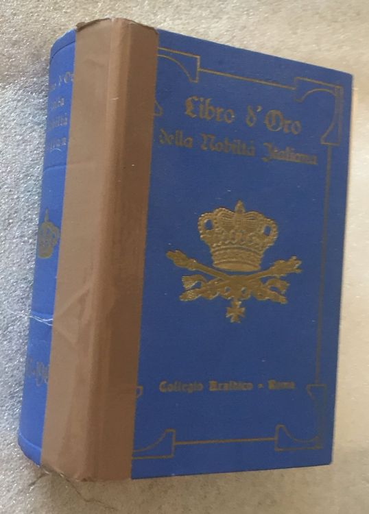 Libro d'Oro della Nobiltà Italiana Volume XV 1965-1968 (Gebraucht) in ...