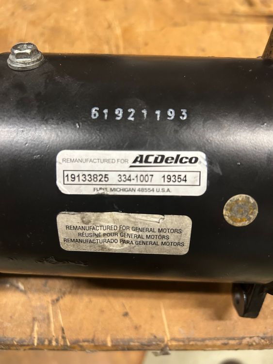 GM Chevy Pontiac AC Delco Generator Lichtmaschine 12V Regler (Gebraucht ...