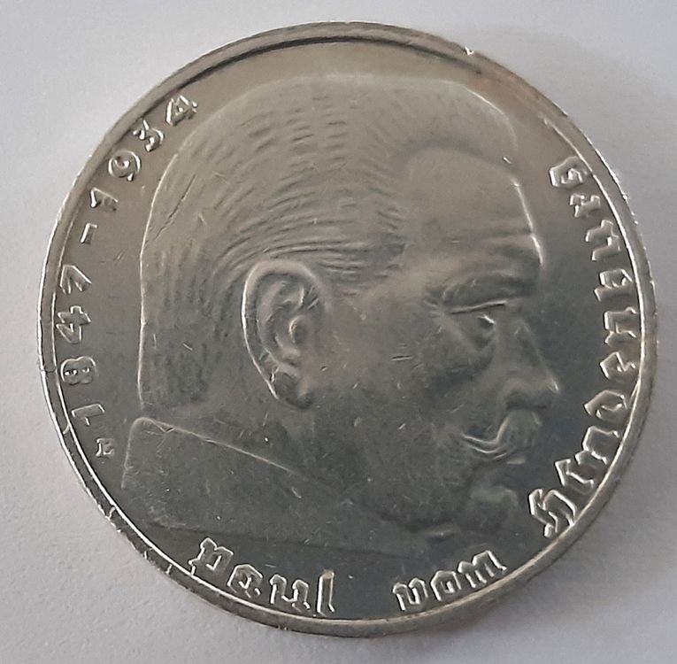 Deutsches Reich - 2 Reichsmark 1938 E (Gebraucht) in Ebikon für CHF 8 – mit Lieferung auf ...