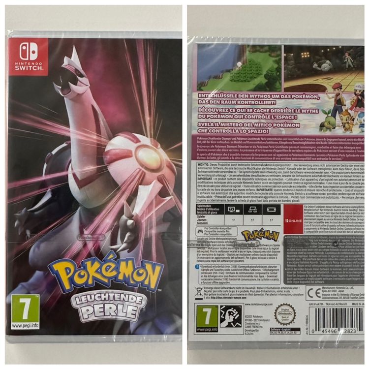Pokemon - Leuchtende Perle - Switch - ORIGINALVERPACKT!!! (Neu und ...
