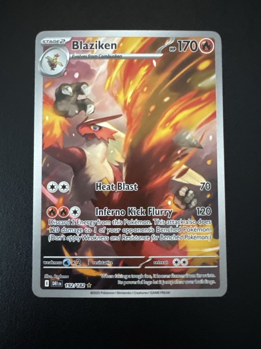 Blaziken AR - Destined Rivals (192/182) EN (Neu und originalverpackt ...