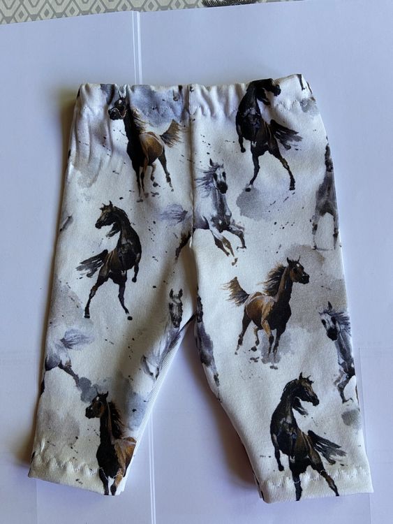 Puppenleggins mit Pferden, Gr. 40/43 cm, Baby Born u. a. 🐎 (Neu und ...