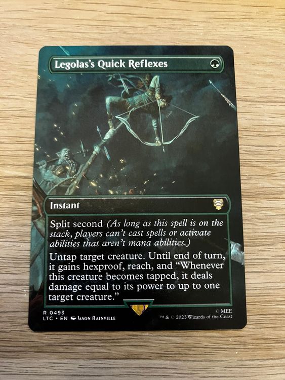 Magic the Gathering - Legolas's Quick Reflexes (V.1) (Neuf (Voir ...