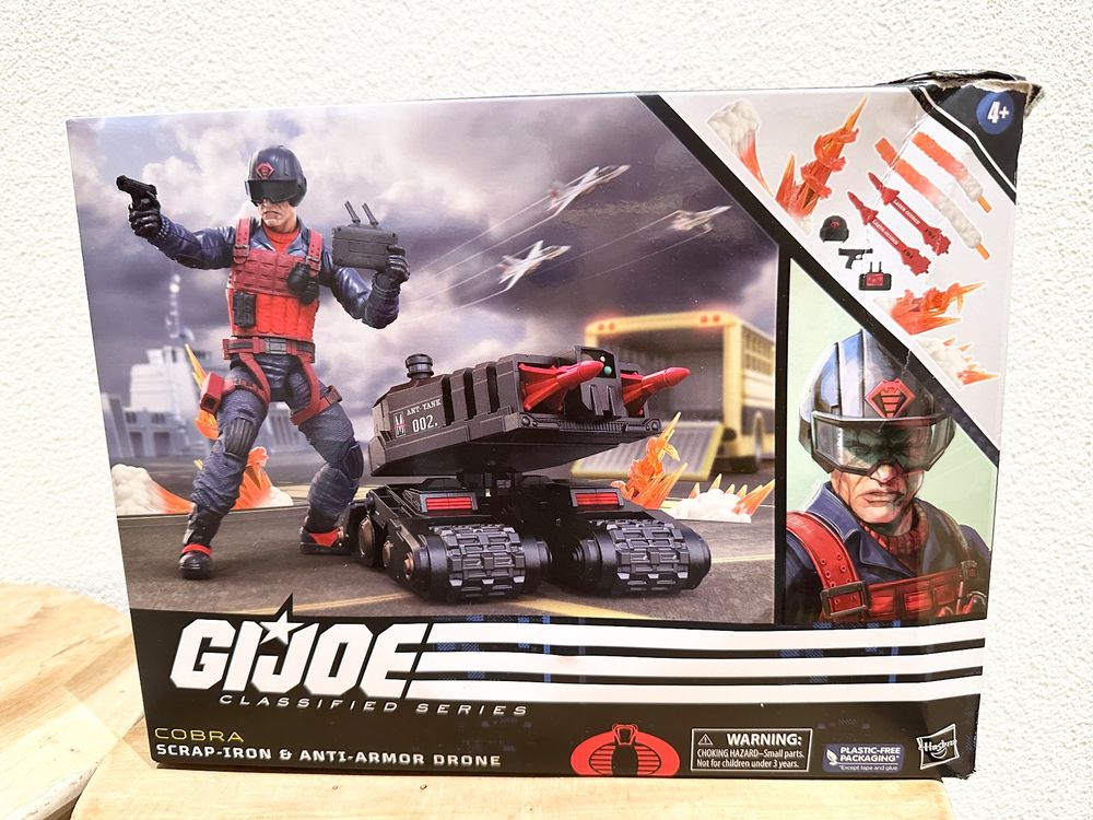 Neu Hasbro Gi Joe Classified Series cobra scrap iron 2023 (Neu und ...