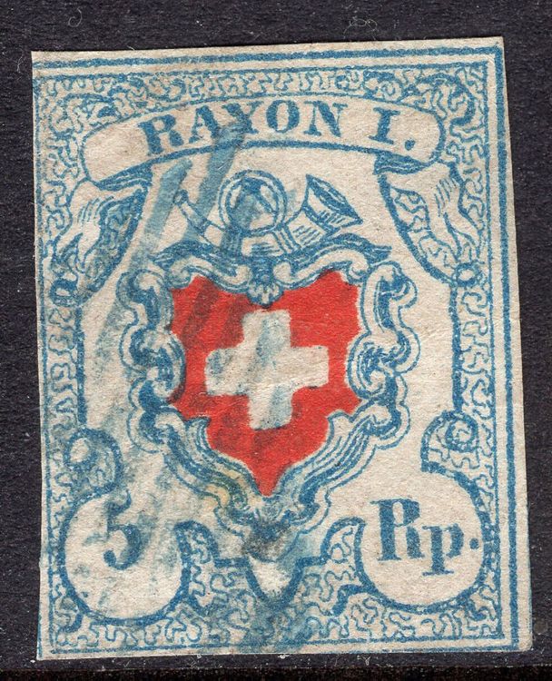 Rayon I, Type 37 C2-RO, 1851, 9II/17II, 200.-+++ (Gebraucht) in Samnaun ...