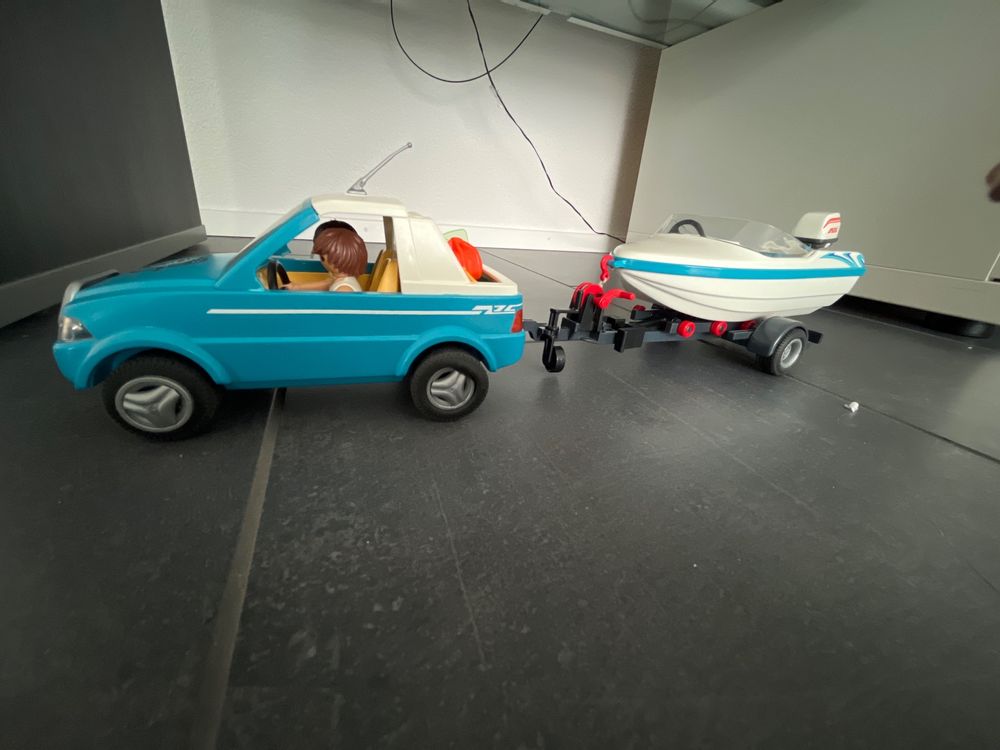Plymobile Anhänger mit Boot | Kaufen auf Ricardo