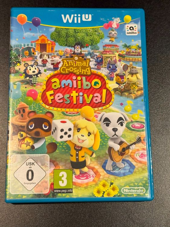 Animal Crossing Amibo Festival Nintendo Wii U PAL (Gebraucht) in Wil SG für CHF 25 – mit ...