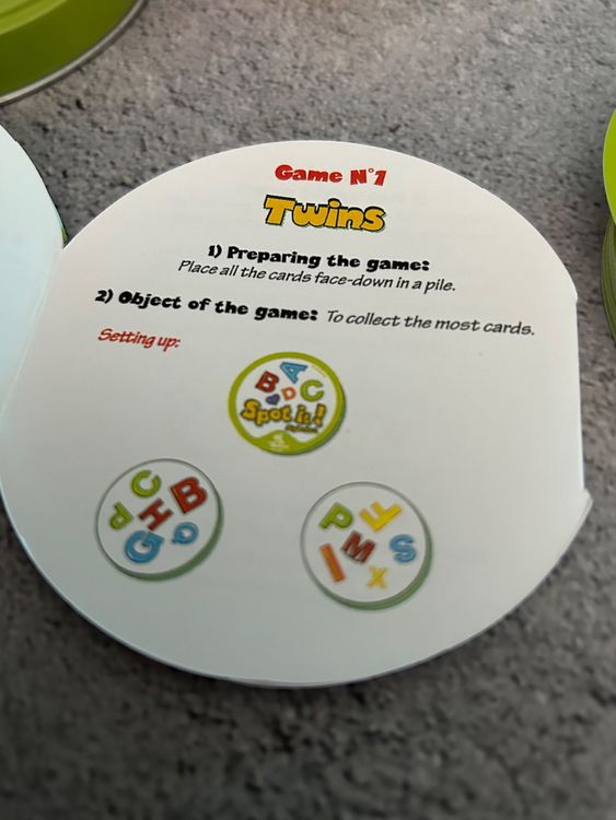 Alphabet ABC | Spot it! / Dobble - Kartenspiel (Neu (gemäss ...