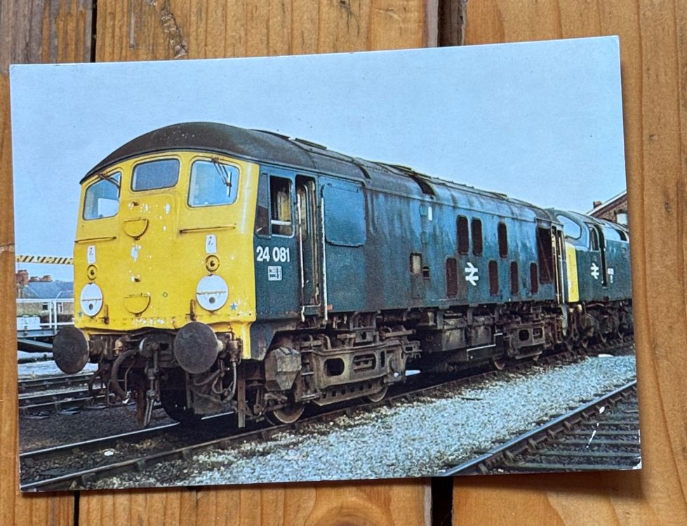 British Rail Class 24/1 Bo-Bo 1979 Ansichtskarte (Neu und ...
