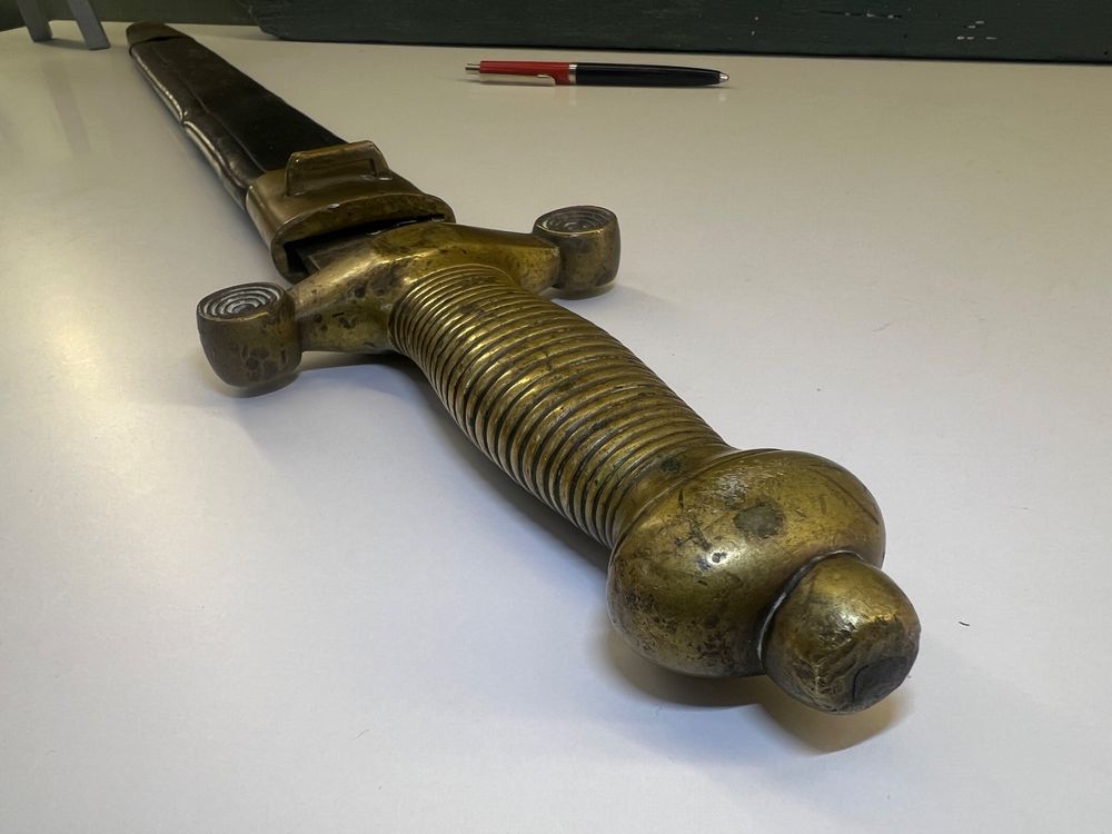 Schweizer Armee Faschinenmesser mit Scheide aus 1890 (Gebraucht) in für ...