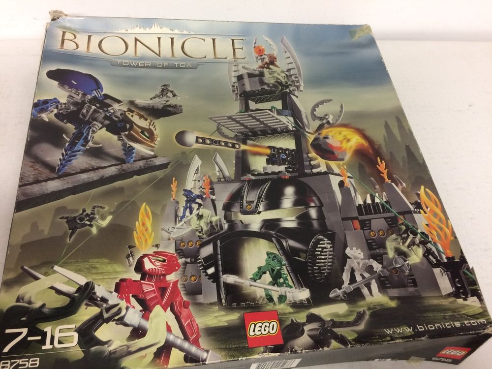 used compete LEGO BIONICLE 8758 TOWER OF TOA (Gebraucht) in Vezia für ...
