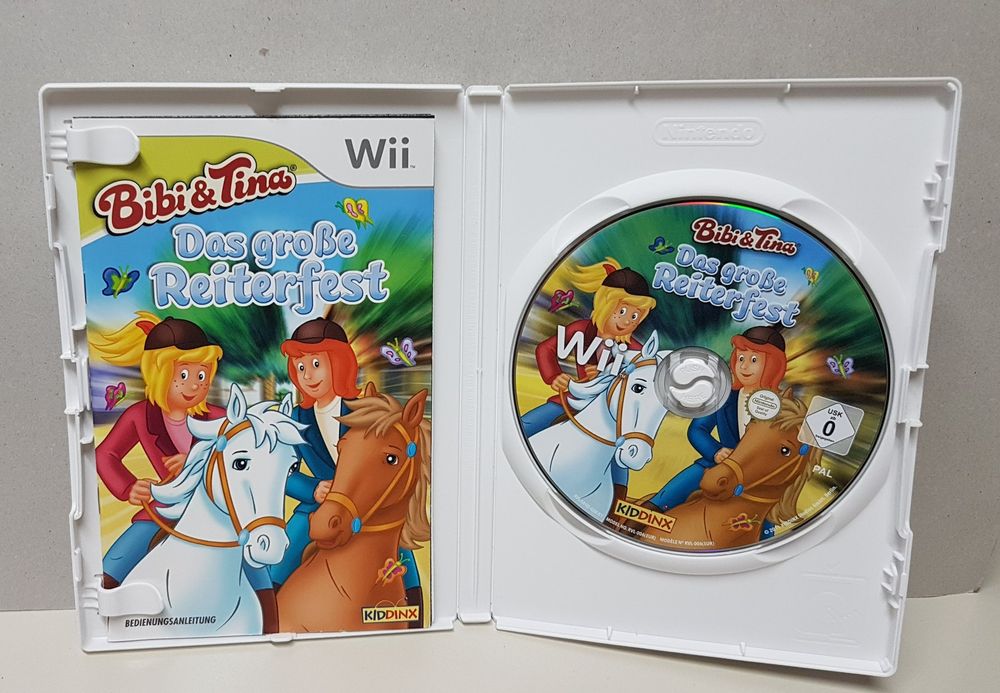 Wii Bibi & Tina Das große Reiterfest auf die Pferde (Gebraucht) in ...
