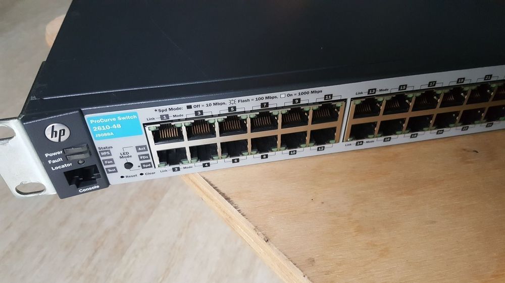 HP Switch ProCurve 2610-48 J9088A 48Port | Comprare su Ricardo