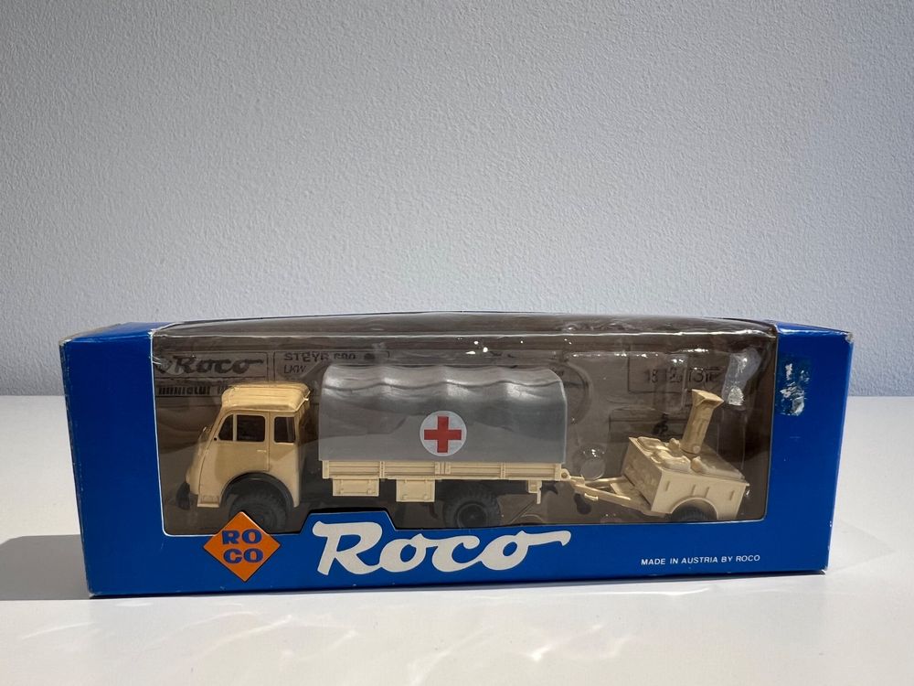 ROCO H0 1318 Miniatur Modell Steyr 680 Rotes Kreuz mit OVP ! | Kaufen ...