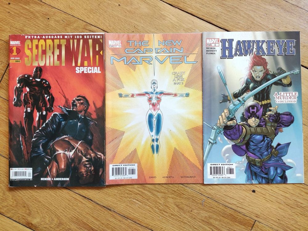 Secret War Special & New Captain Marvel & Hawkeye | Kaufen auf Ricardo