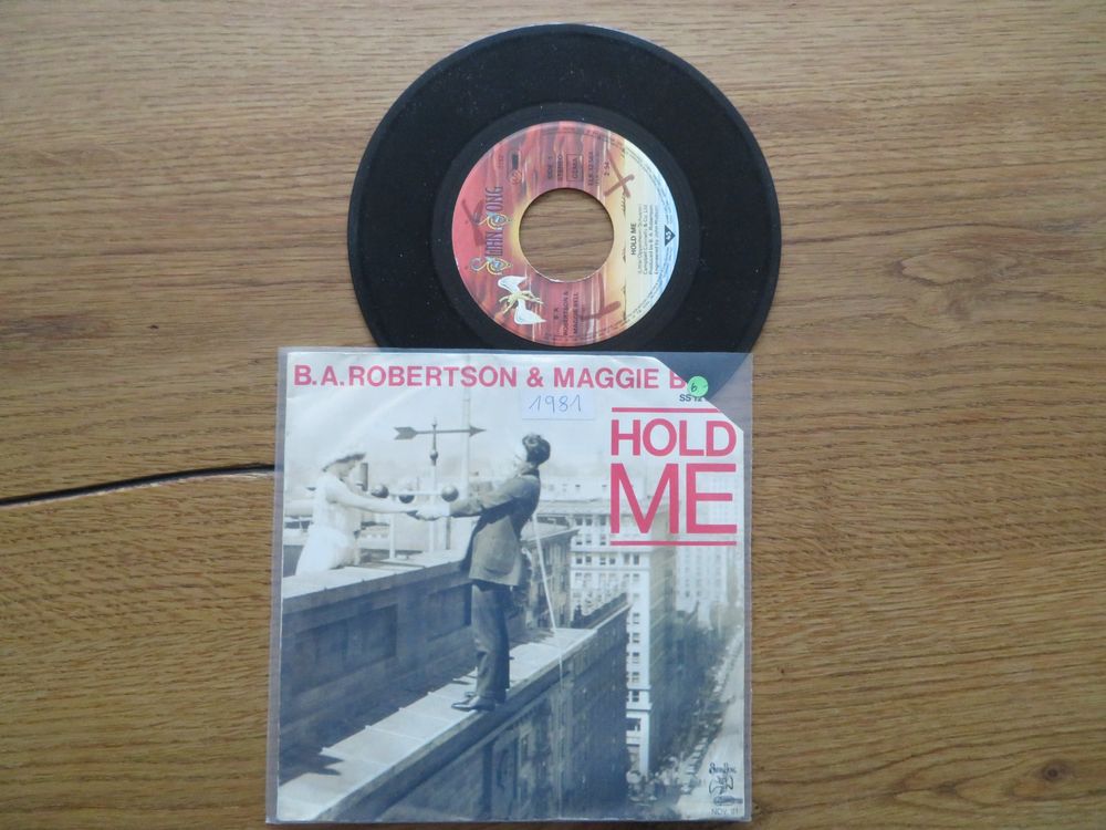 B.A.Robertson & Maggie Bell - Hold Me - Single Schallplatte (Gebraucht ...