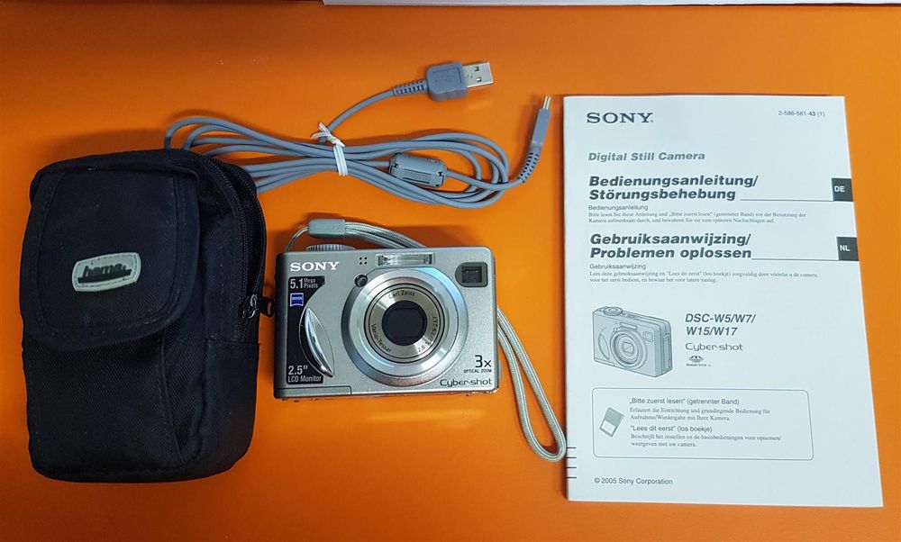 Sony Cyber-Shot DSC-W5 (Gebraucht) in Safenwil für CHF 25 – mit ...