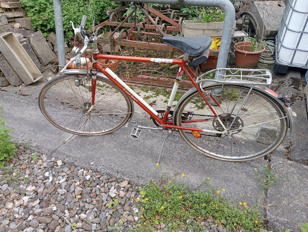 Velo antik, rot-weiss, 90er Jahre, Grand-Sport (Defekt) in Bodio TI für ...