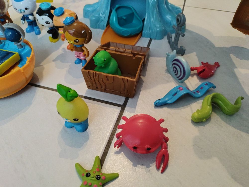 Oktonauten Oktopod Set+ Kaptain Barnius Kabine | Kaufen auf Ricardo