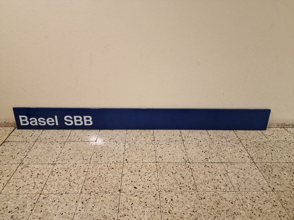 BASEL SBB Schild (Gebraucht) in Basel für CHF 950 – nur Abholung auf ...