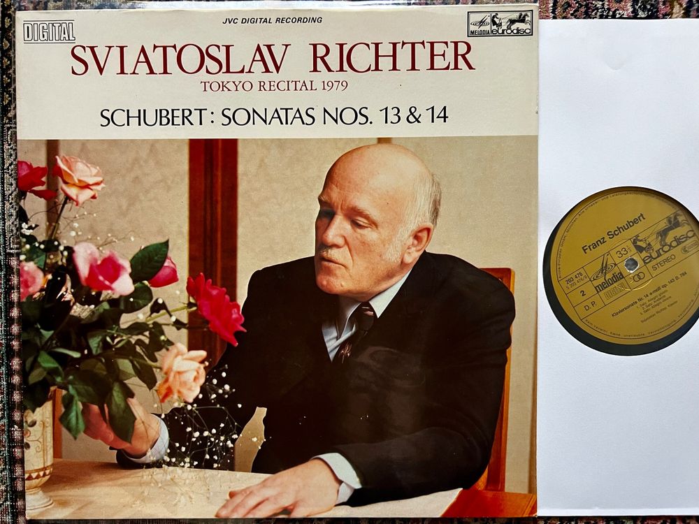 Schubert Sviatoslav Richter Tokyo Recital 1979 LP GEWASCHEN (Gebraucht) in Unterseen für CHF 12. ...
