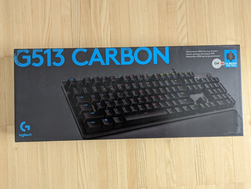Logitech G513 RGB Gaming-Tastatur (Neu und originalverpackt) in Arnegg ...