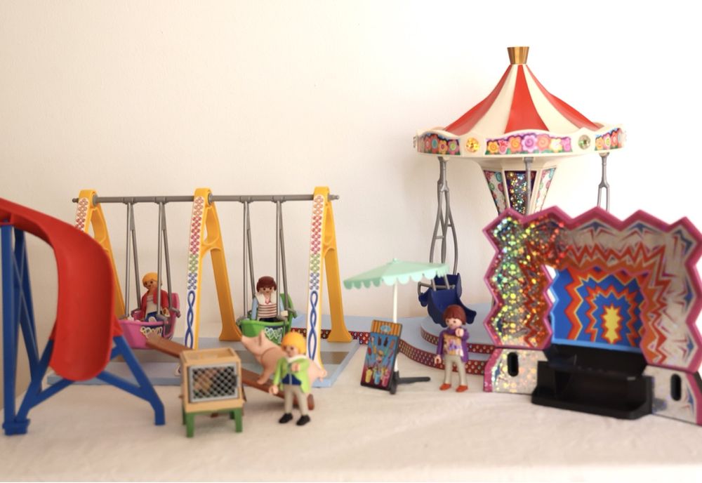 Playmobil Jahrmarkt- Spielplatz-Streichelzoo (Gebraucht) in Langenthal ...