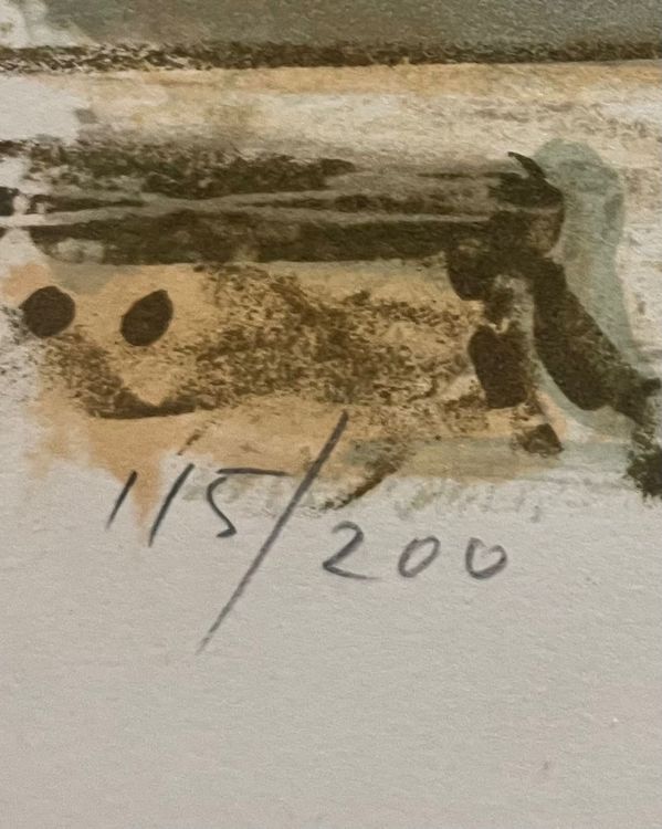 Rudolf Zender (1901-1988) Lithographie handsigniert (Gebraucht) in Gersau für CHF 29 – mit ...