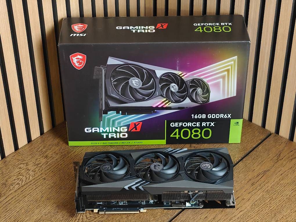 MSI Geforce RTX 4080 Gaming X Trio (16GB) Grafikkarte + OVP (Gebraucht ...