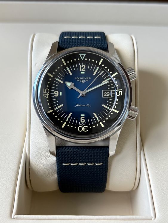 LONGINES Legend Diver 42mm Blue Fullset mit Garantie (Gebraucht) in ...